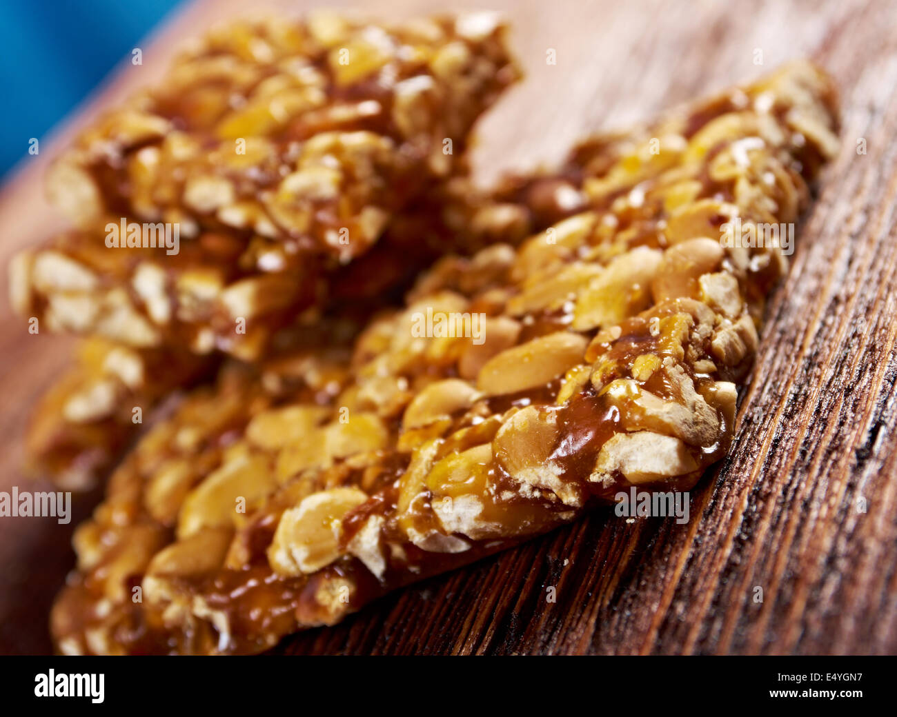 Peanut brittle sweet hard Stock Photo - Alamy