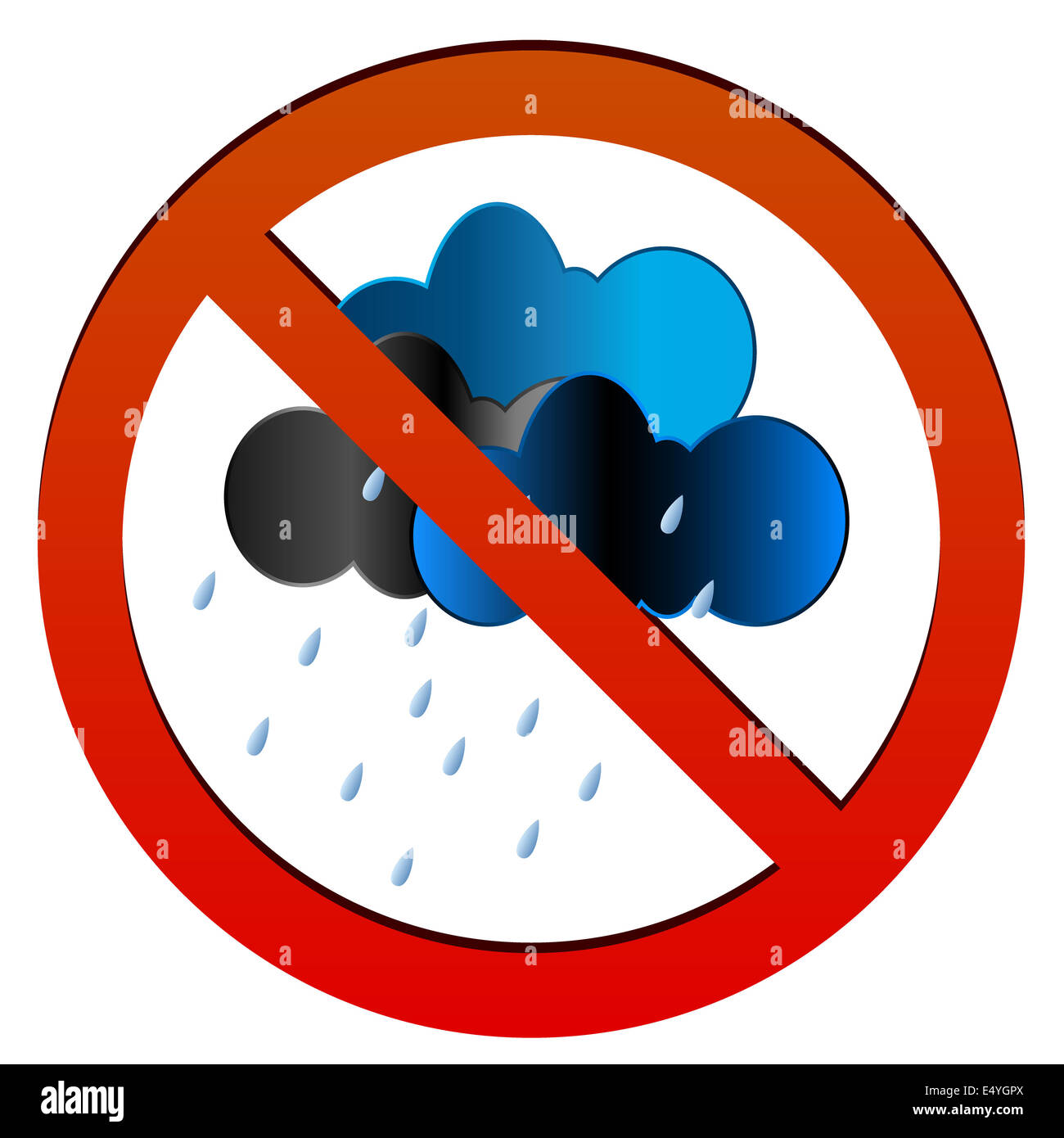 Spring rain art Cut Out Stock Images & Pictures - Alamy