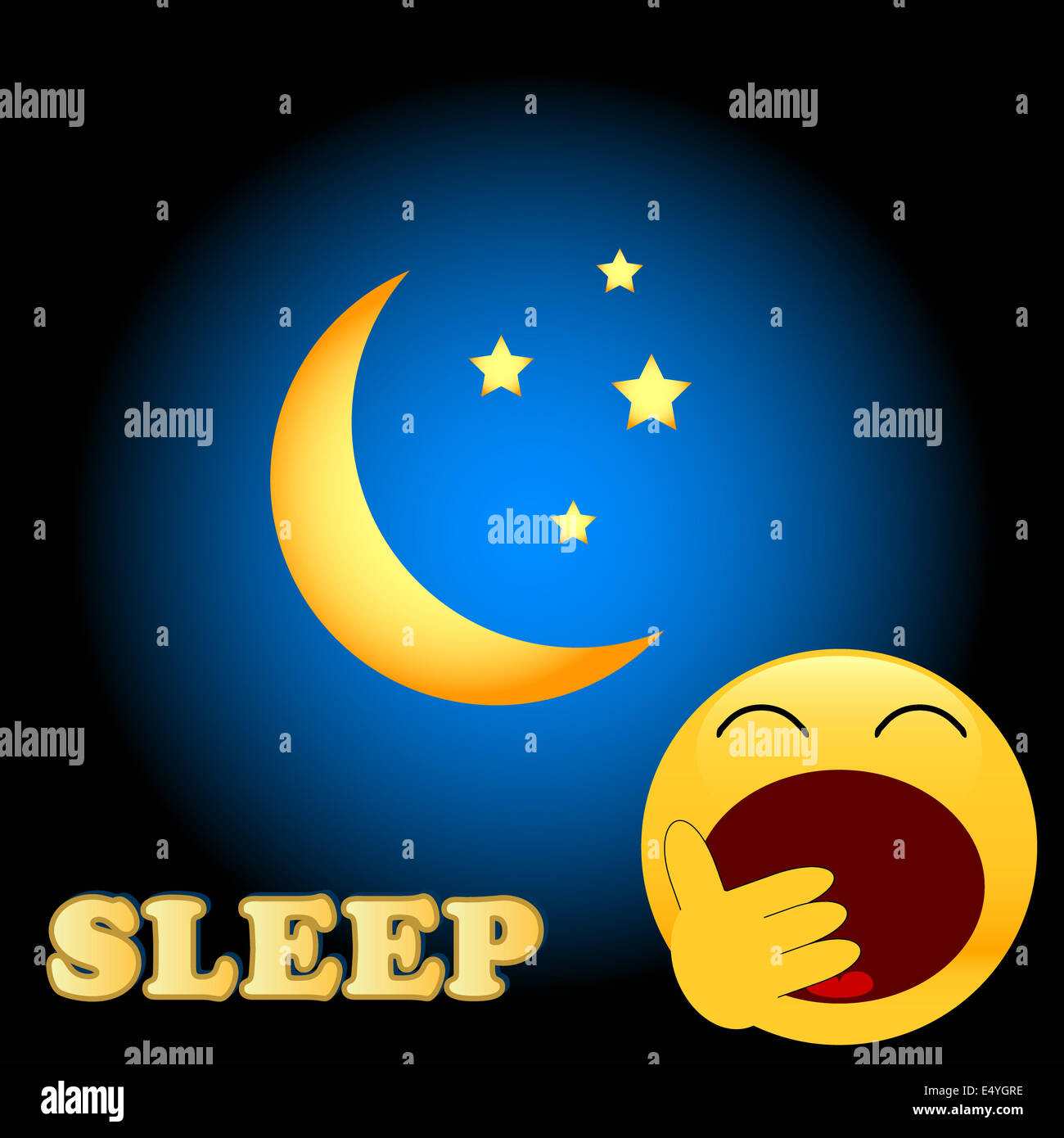 Sleep symbol hi-res stock photography and images - Alamy