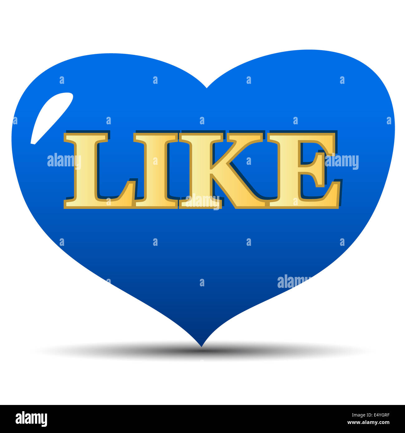Like love comment share Cut Out Stock Images & Pictures - Alamy