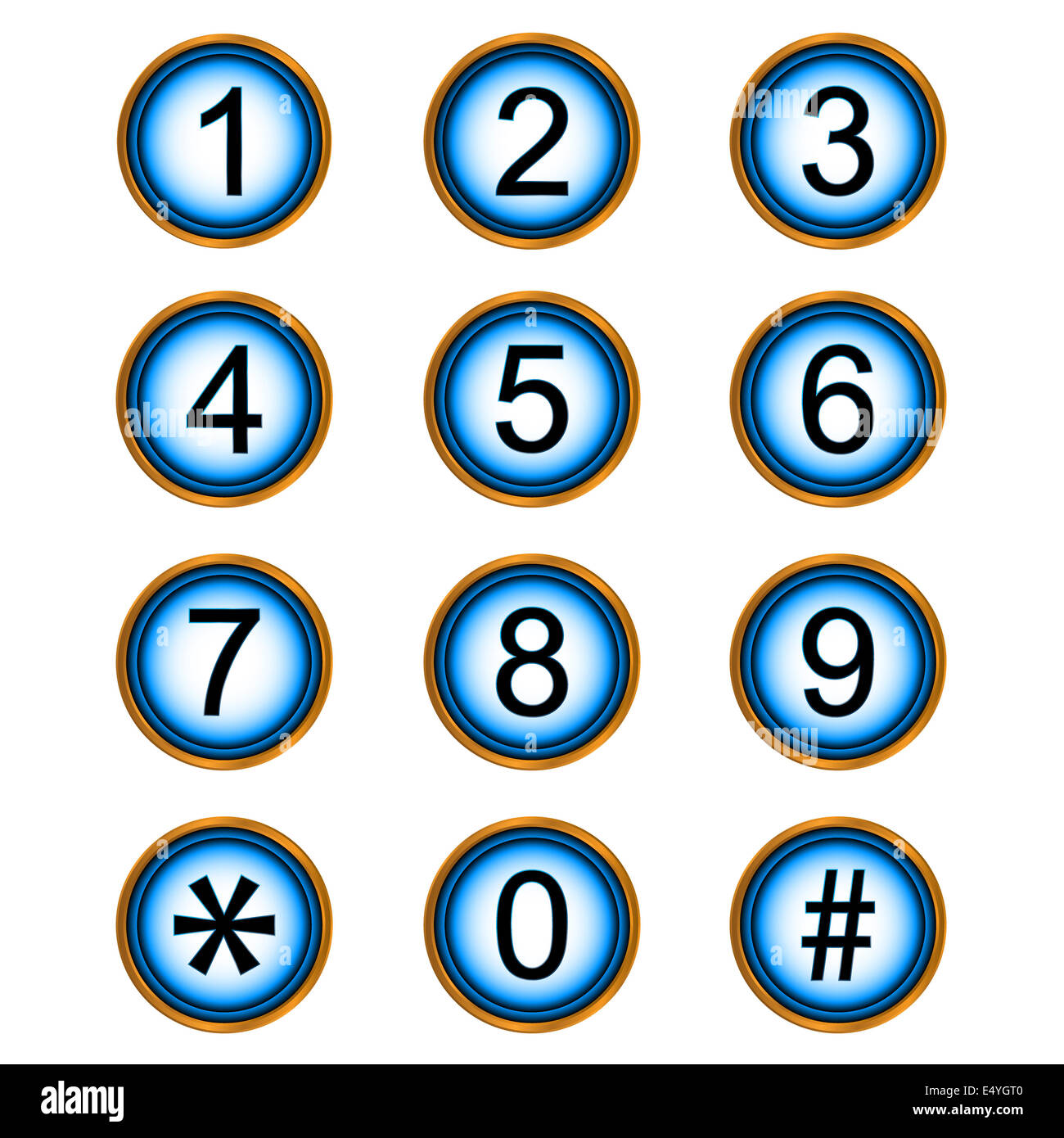 Data numbers graphic Cut Out Stock Images & Pictures - Alamy