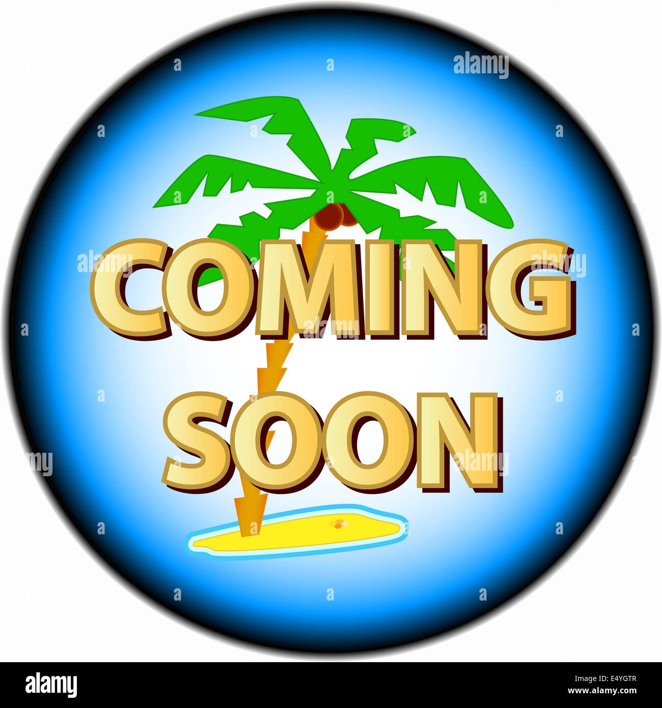Coming soon logo Stock Photo - Alamy
