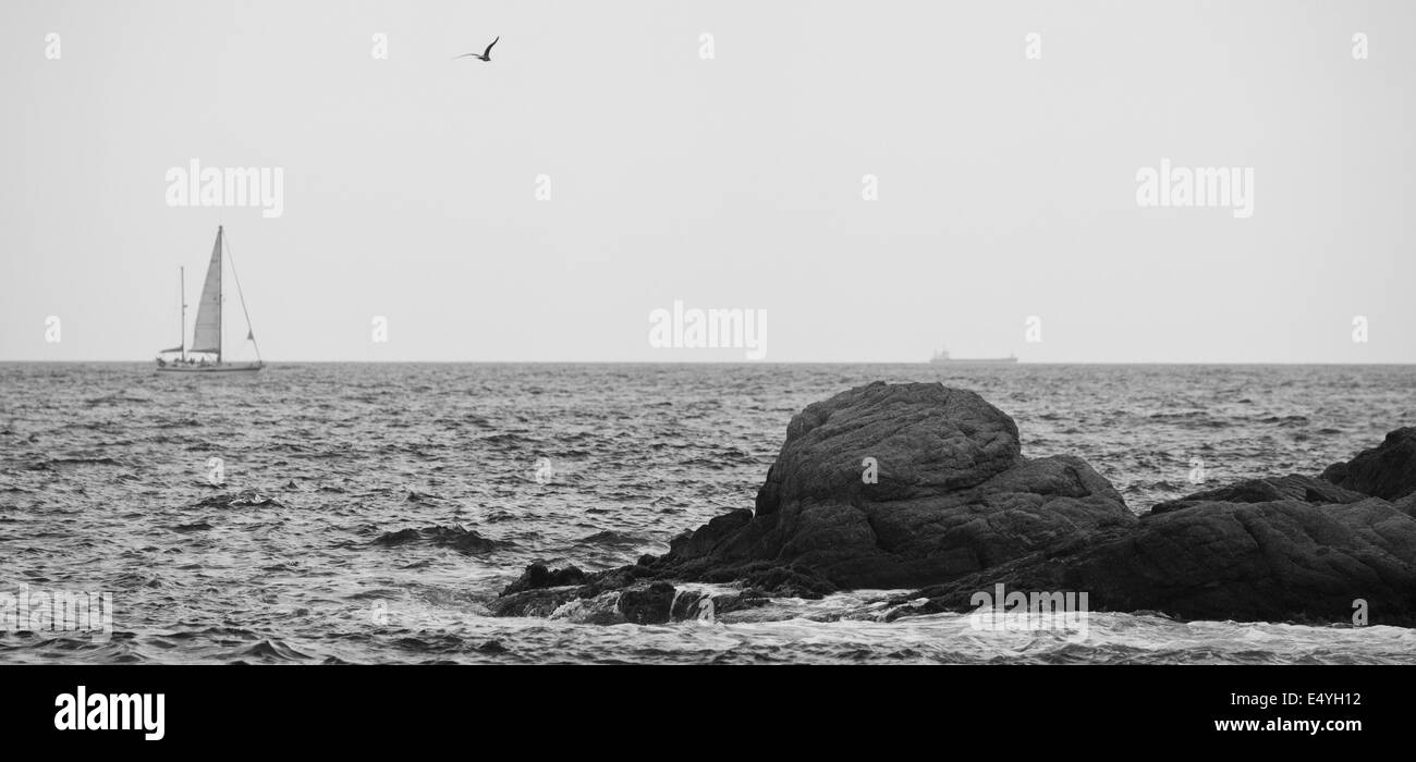 Picture rocks Black and White Stock Photos & Images - Alamy