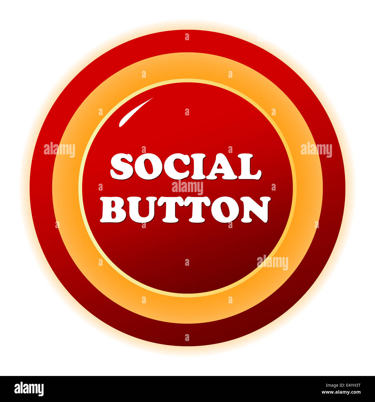 Social button hi-res stock photography and images - Alamy