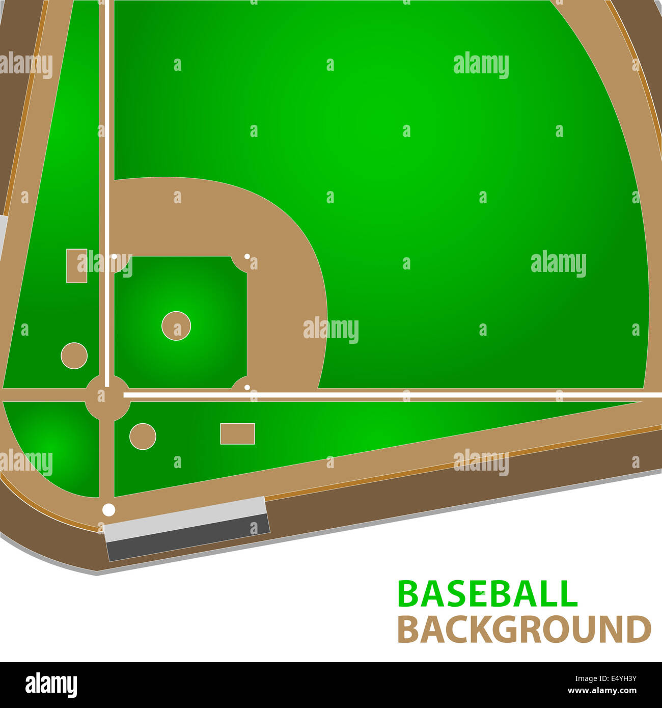 Baseball corner object hi-res stock photography and images - Alamy