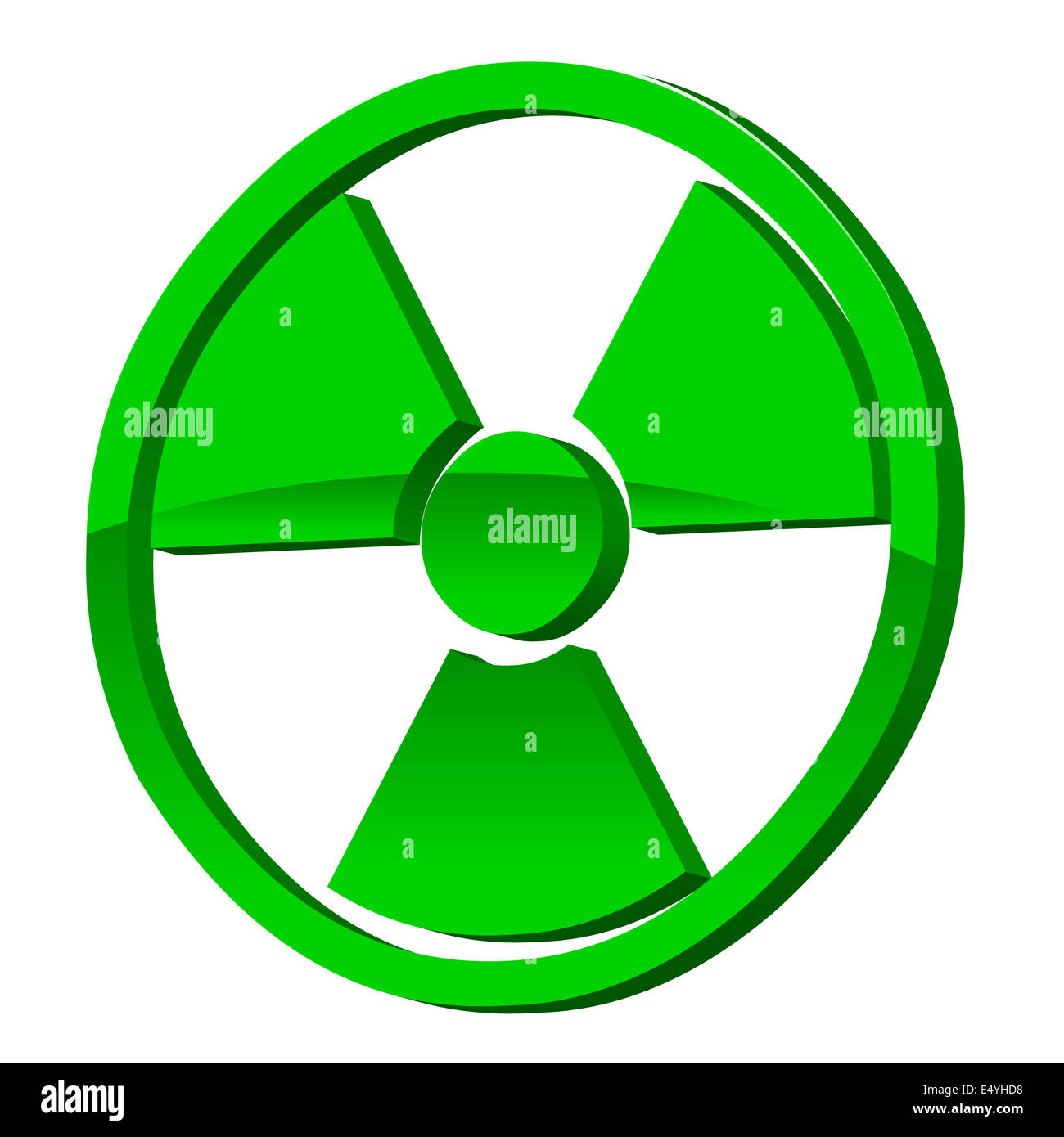 Radioactive material warning icon Cut Out Stock Images & Pictures - Alamy