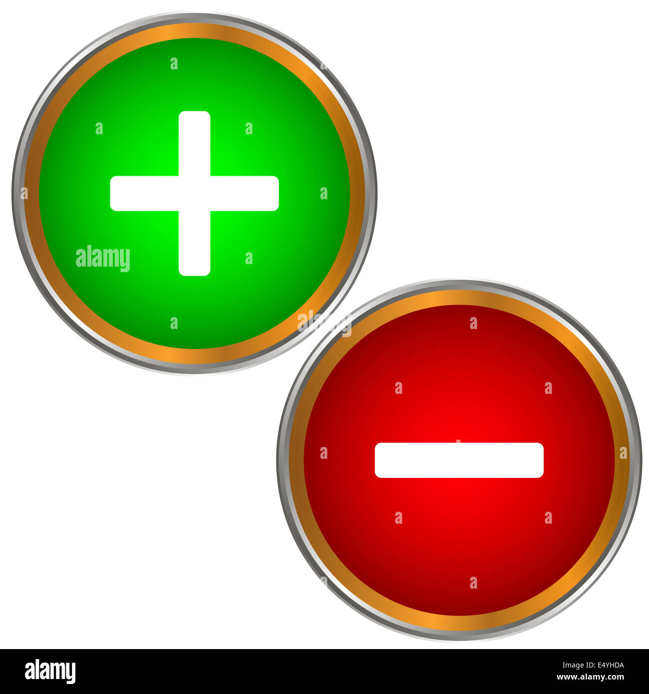 Two push buttons hi-res stock photography and images - Alamy