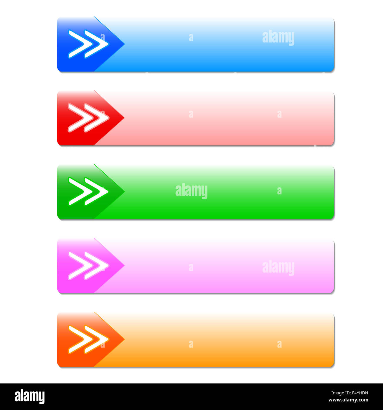 Rectangle and arrow Cut Out Stock Images & Pictures - Alamy