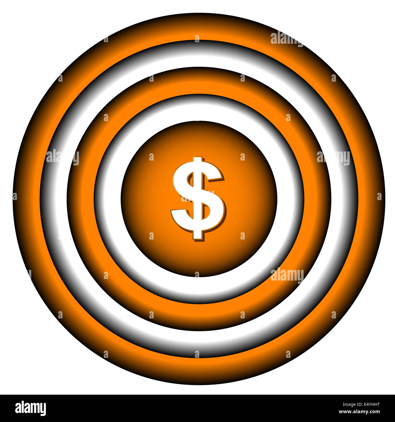 Dollar button conceptual hi-res stock photography and images - Alamy