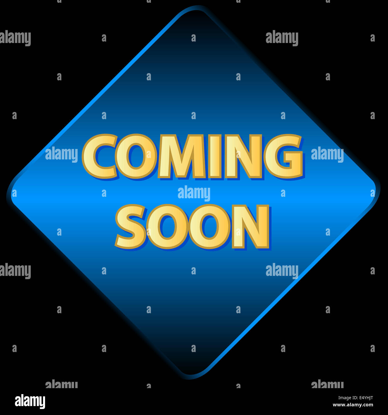 Coming soon icon Stock Photo - Alamy