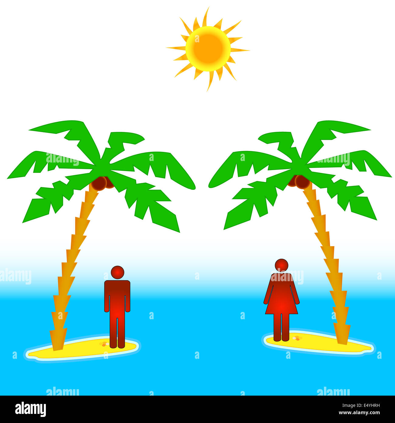 Two islands hi-res stock photography and images - Alamy