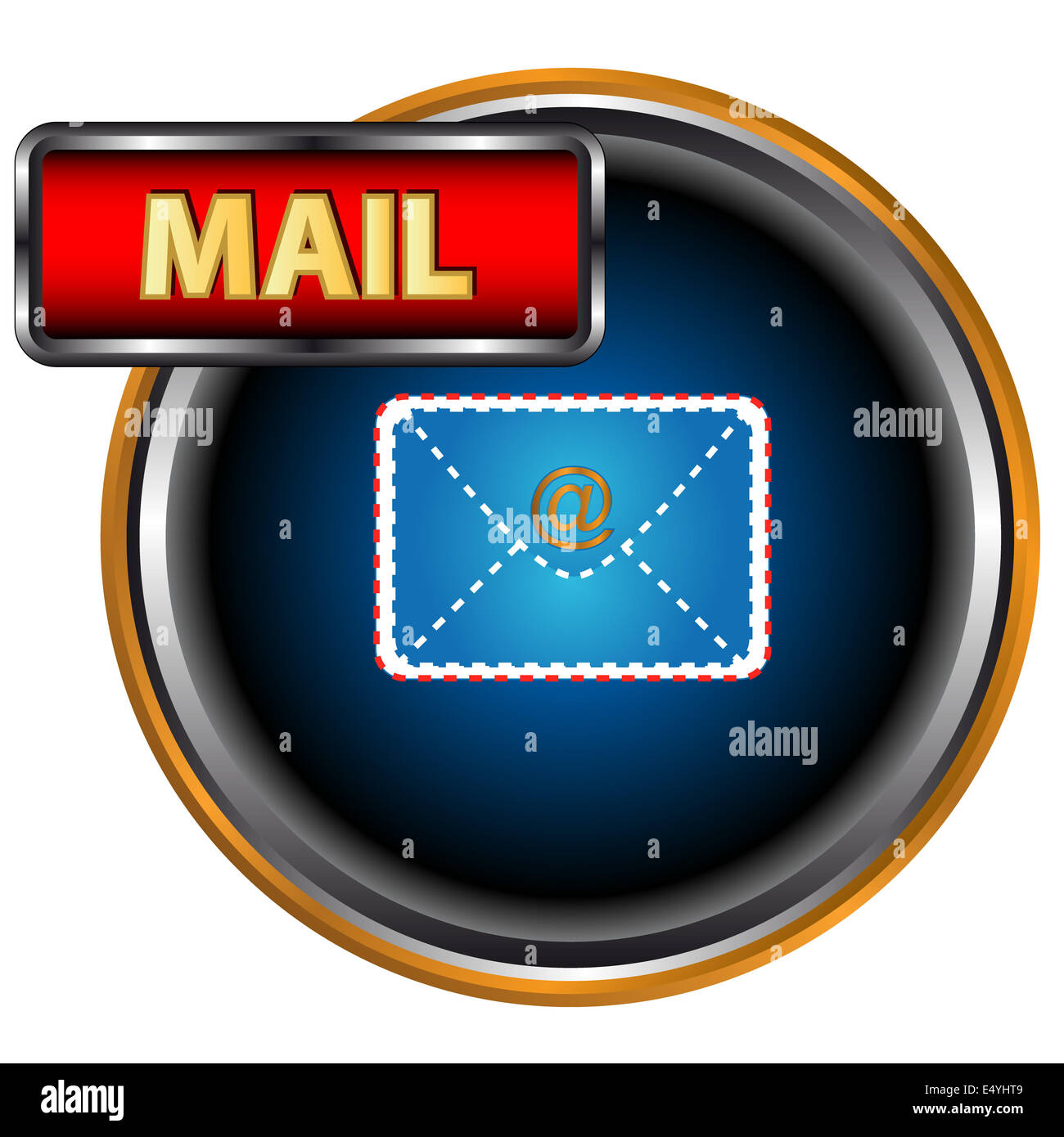 Blue mail hi-res stock photography and images - Alamy