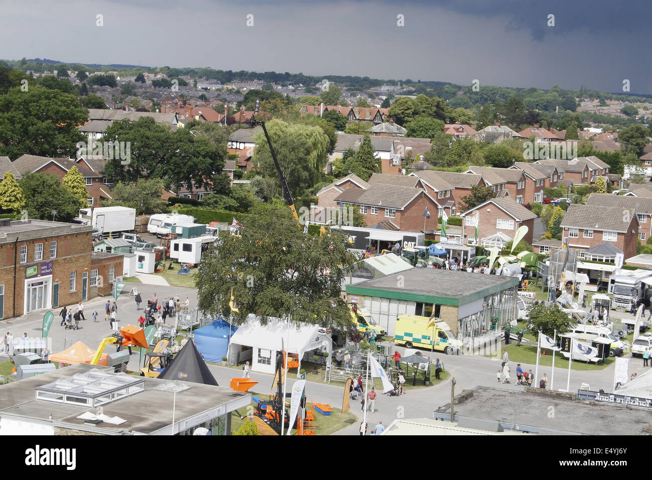 Aerial view harrogate hi-res stock photography and images - Alamy
