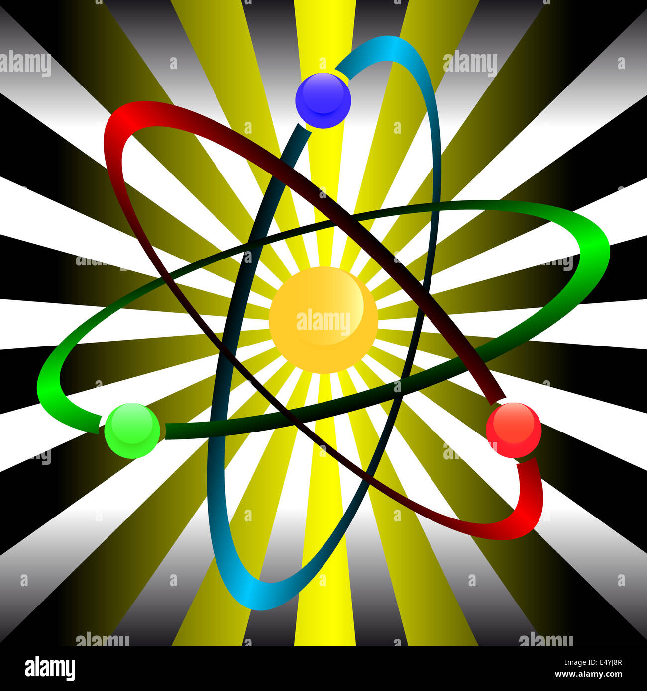 Atom symbol hi-res stock photography and images - Alamy