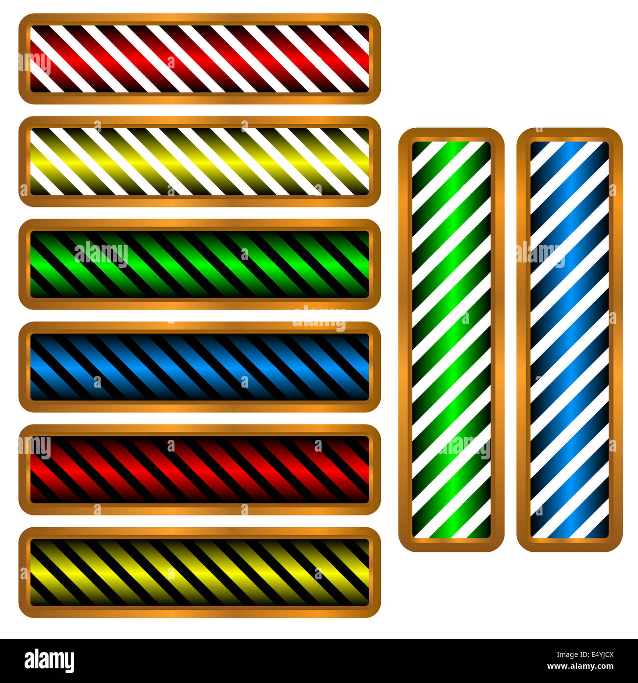 Blue color objects set hi-res stock photography and images - Alamy