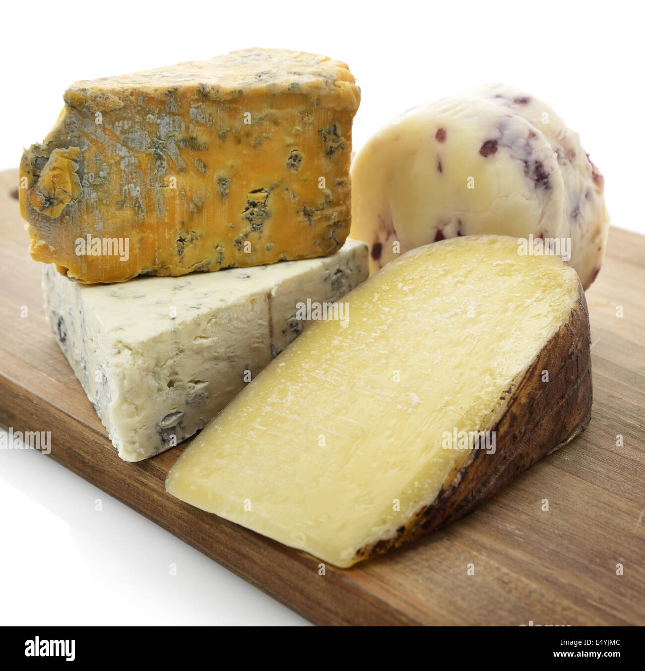 Gourmet Cheese Assortment Stock Photo - Alamy