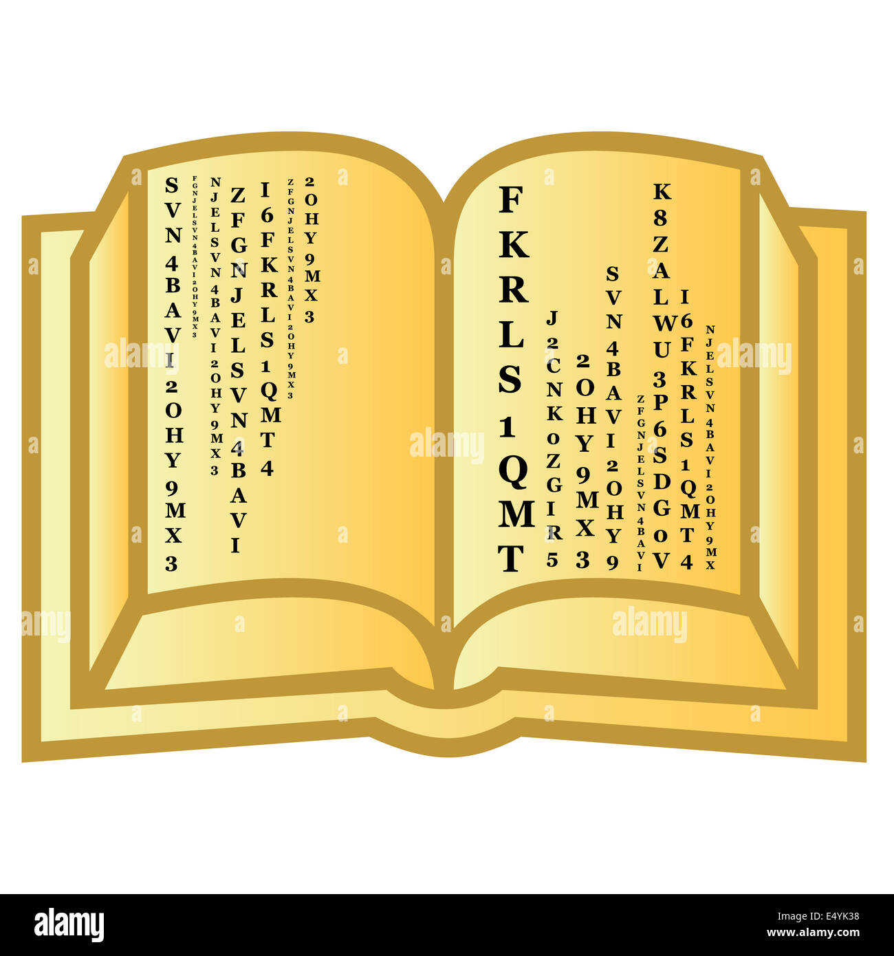 Ancient book Cut Out Stock Images & Pictures - Alamy