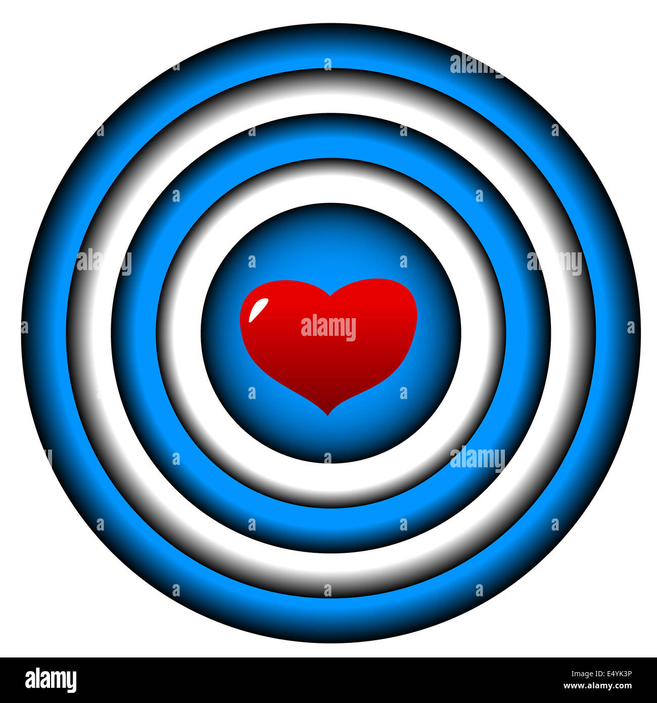 The purpose with heart Stock Photo - Alamy