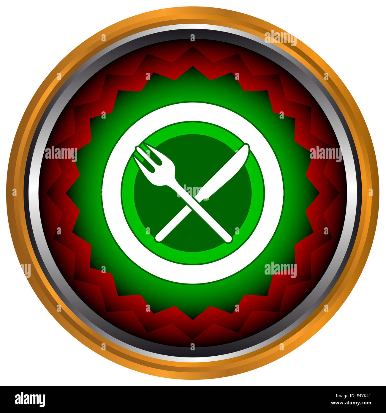 Business lunch logo Stock Photo - Alamy
