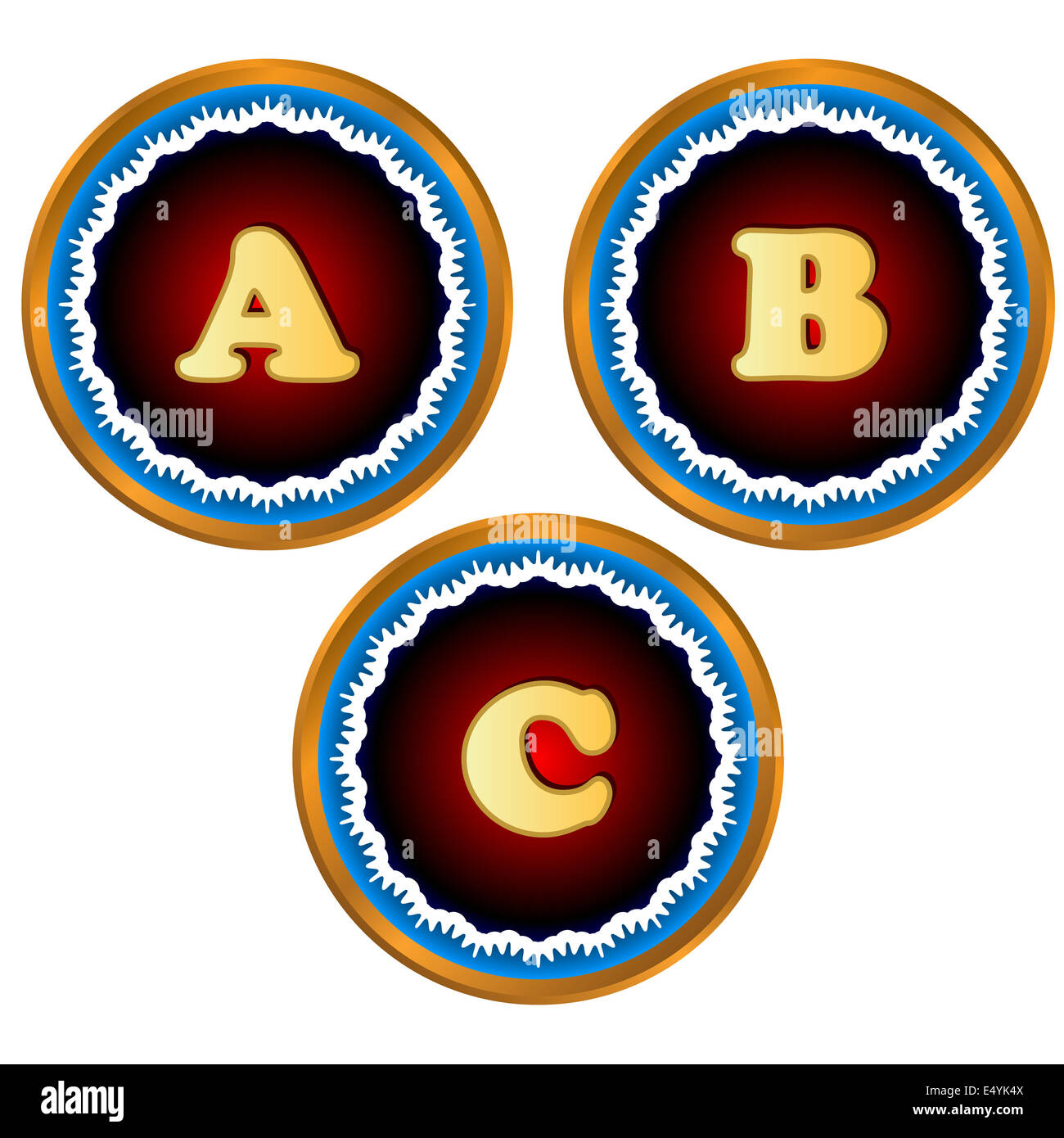 Clipart alphabet hi-res stock photography and images - Alamy