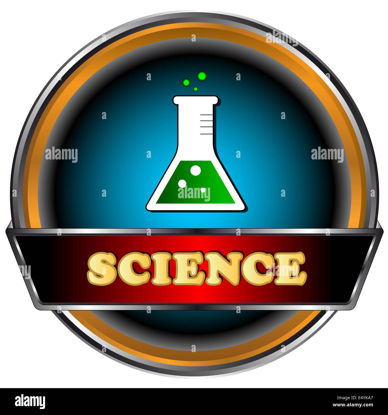 Science icon hi-res stock photography and images - Alamy
