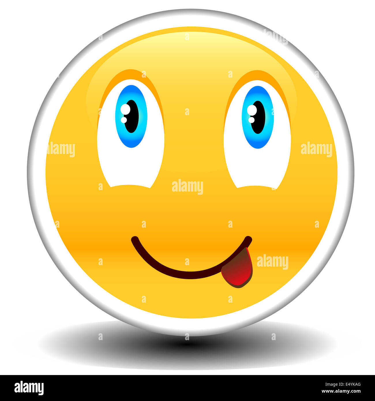 Symbol of the smile Stock Photo - Alamy