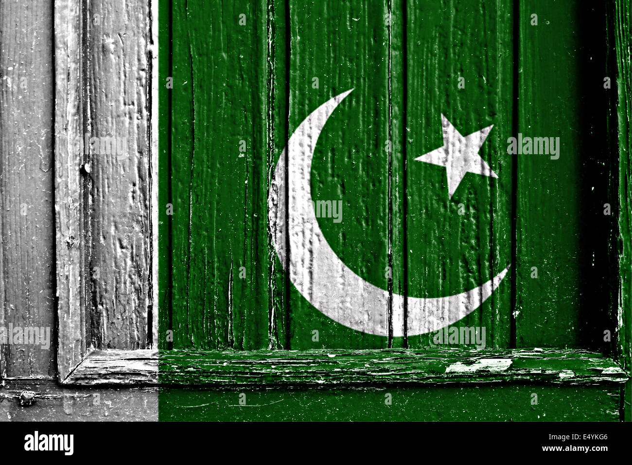 Old pakistan flag hi-res stock photography and images - Alamy