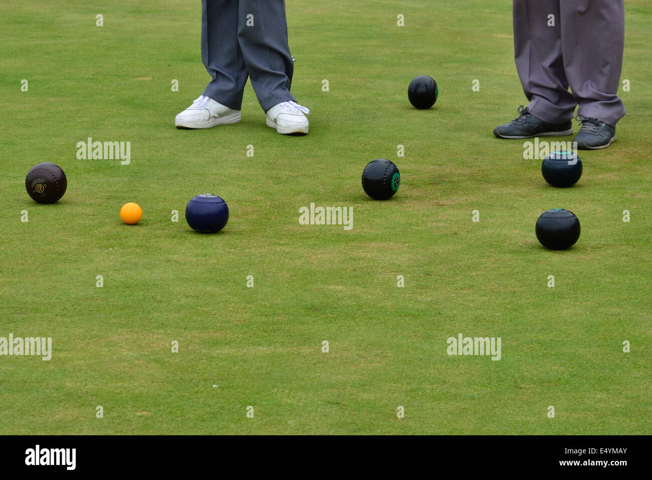 Outdoor lawn bowls hi-res stock photography and images - Alamy
