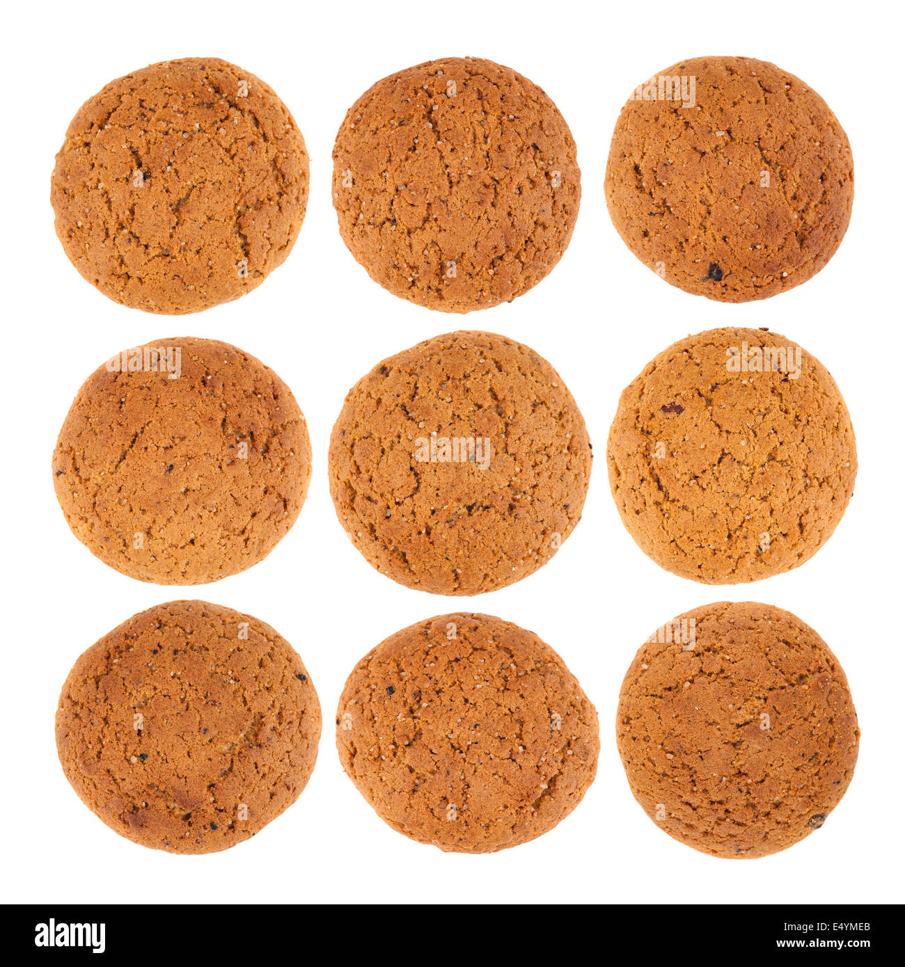 Fresh oatmeal cookies collection Stock Photo - Alamy