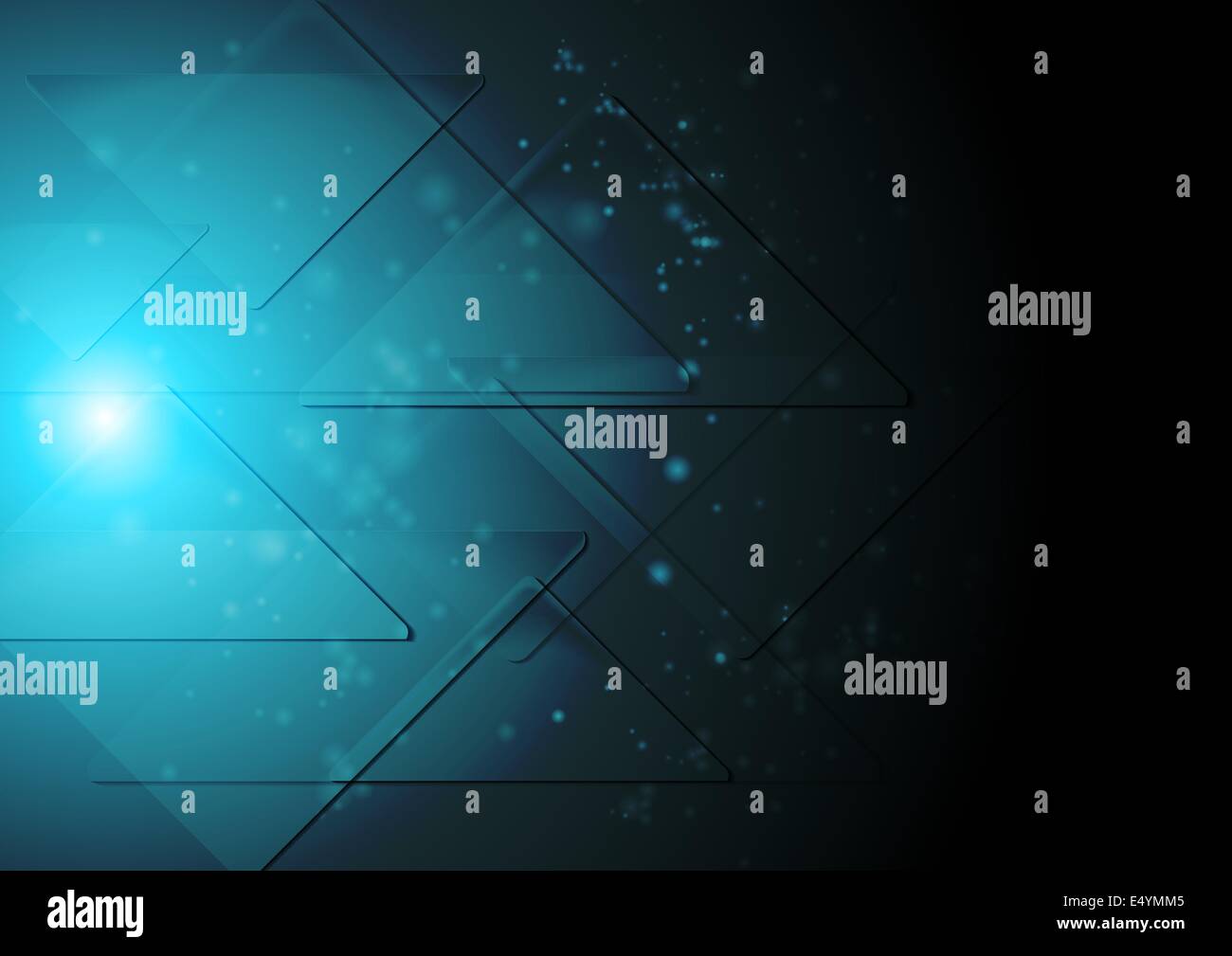 Dark blue technology background Stock Photo - Alamy