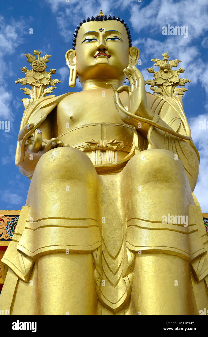 Golden buddha ladakh hi-res stock photography and images - Alamy
