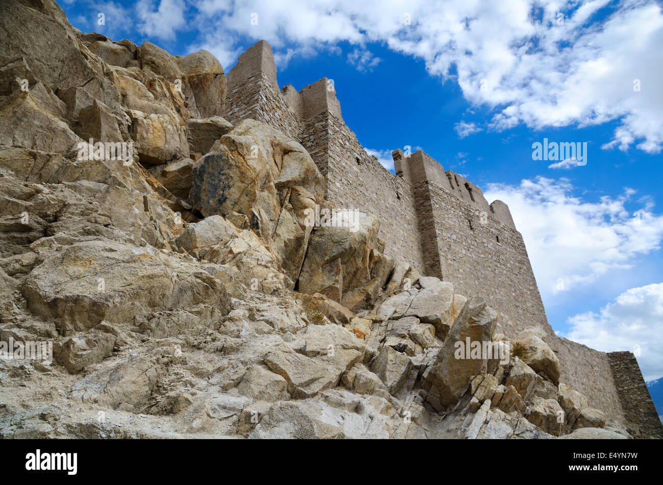 Ancient stone wall Stock Photo - Alamy