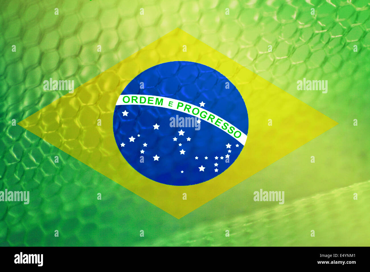 Brazilian flag abstract Stock Photo - Alamy