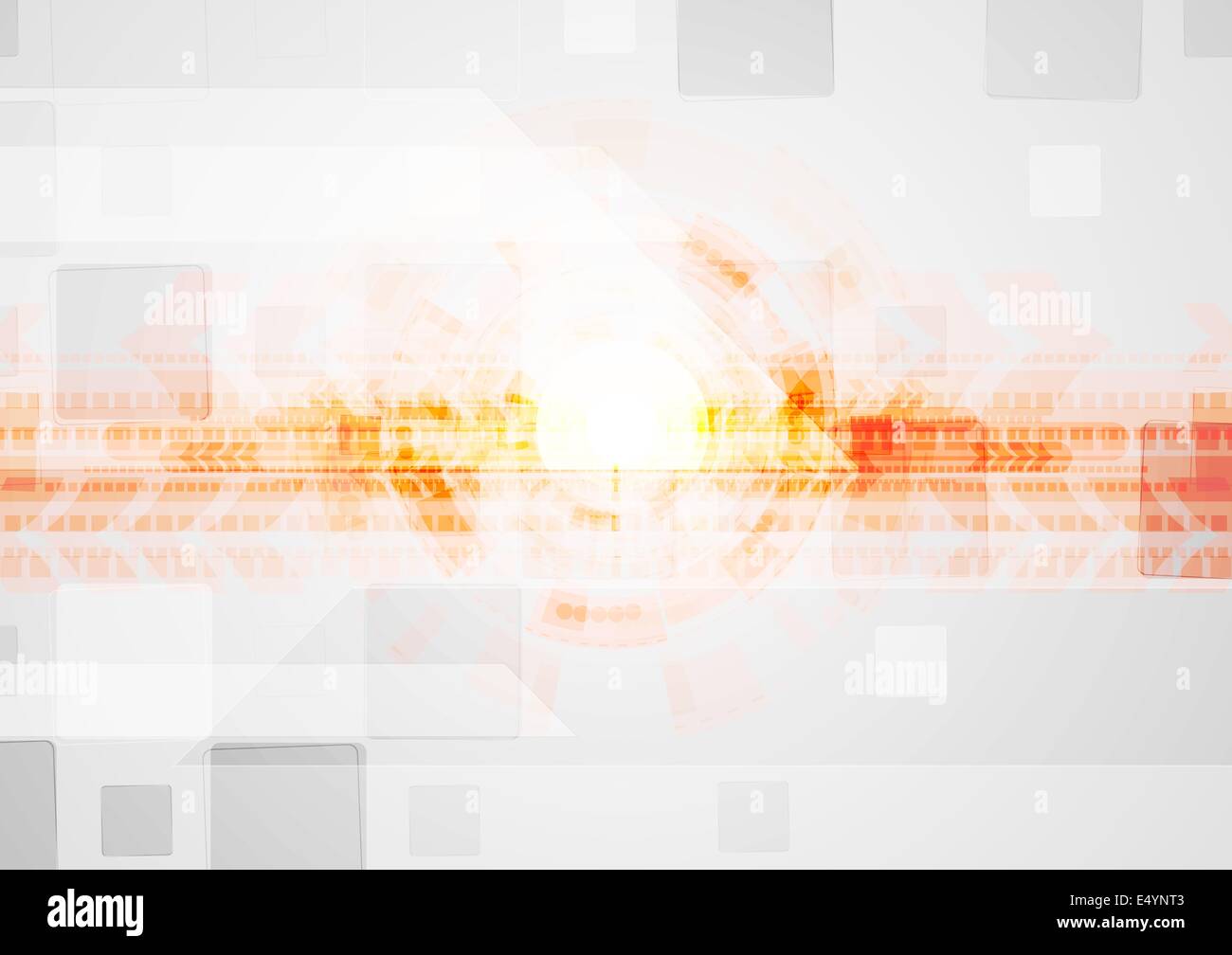 Bright tech elements on the grey backdrop Stock Photo - Alamy