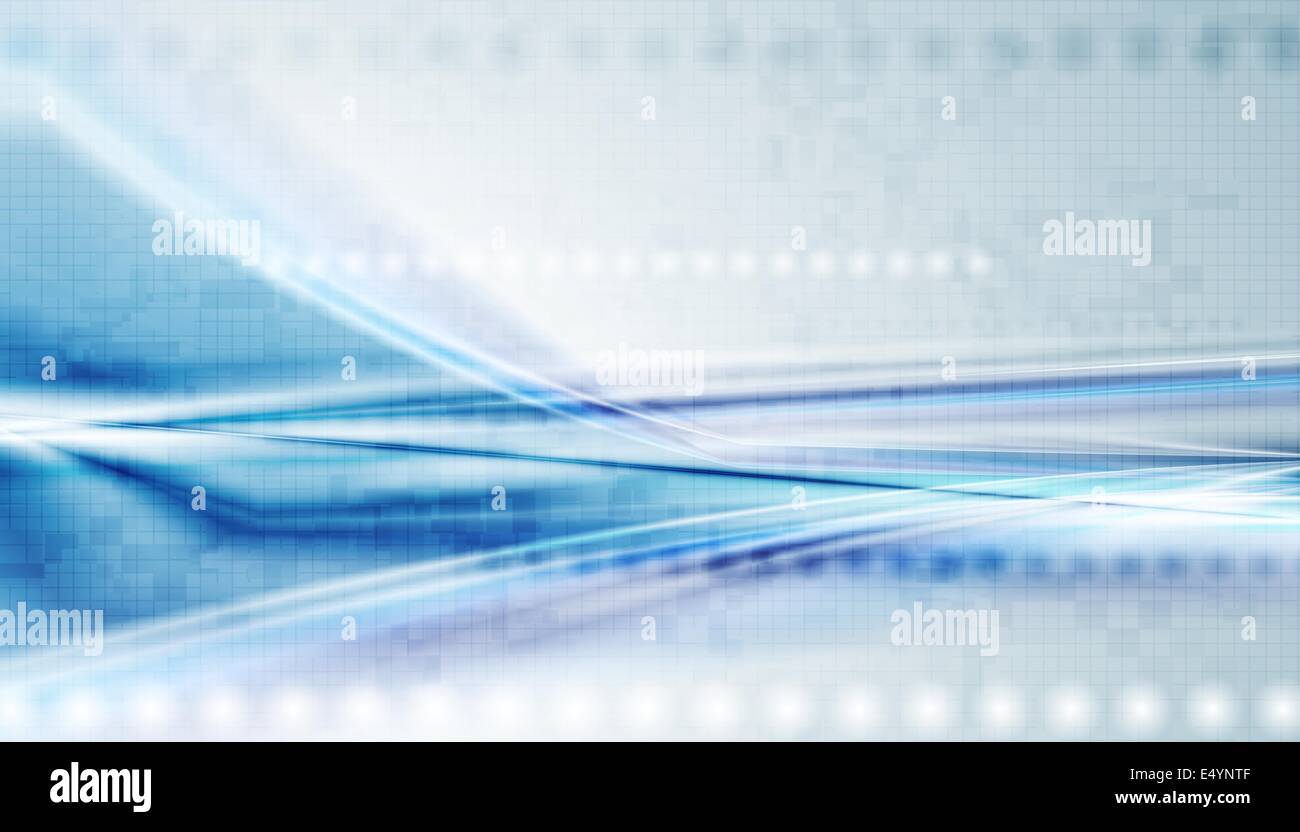 Shiny blue technology background Stock Photo - Alamy