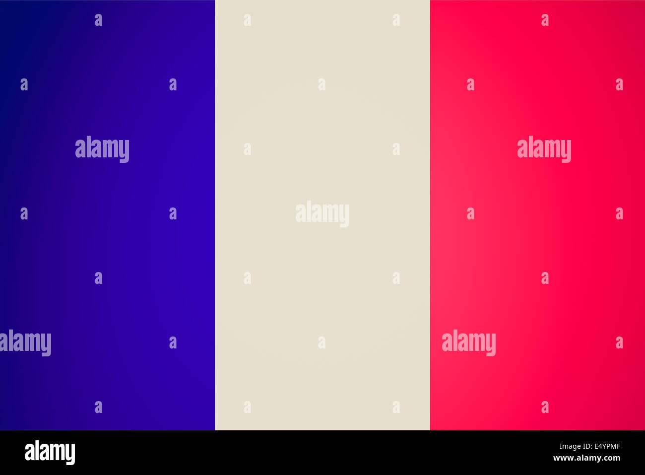 Retro look French flag Stock Photo - Alamy