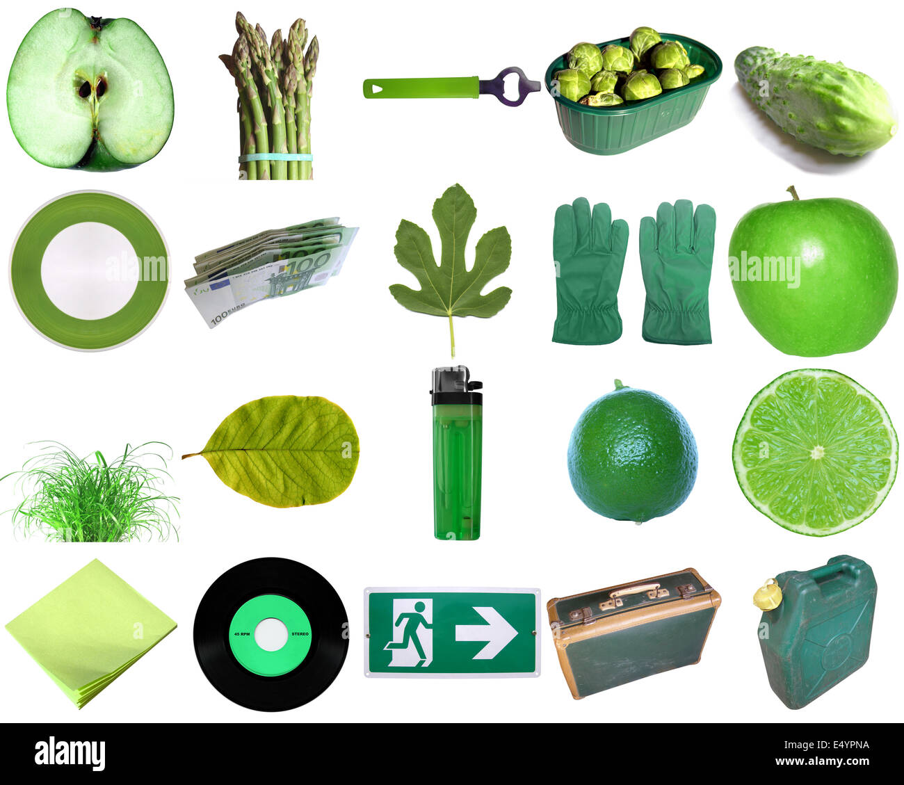 Green objects hi-res stock photography and images - Alamy