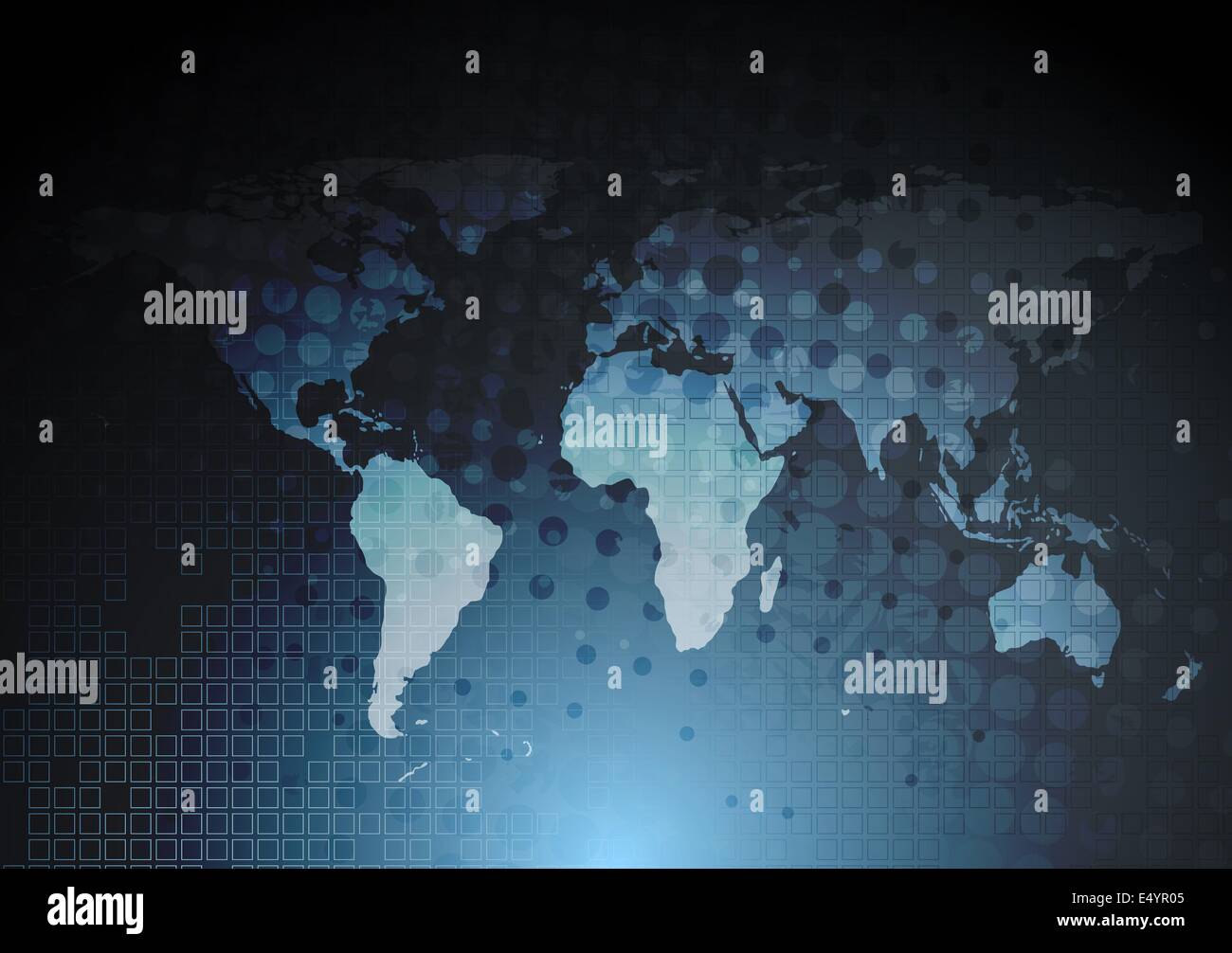 Digital World Map Wallpaper Hd