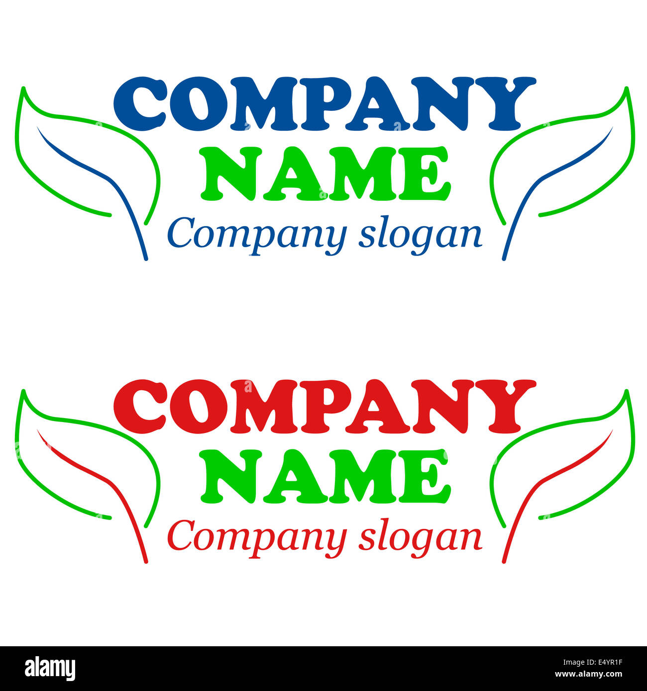 Eco logos hi-res stock photography and images - Alamy