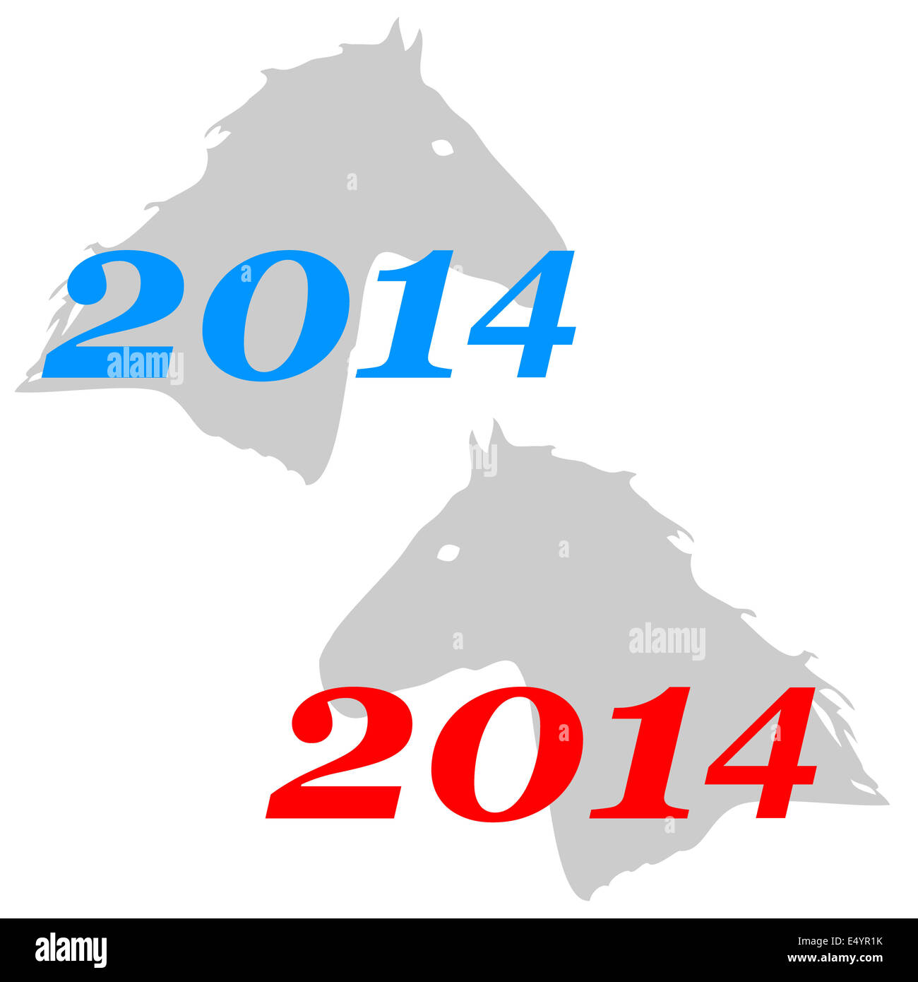 Symbol of 2014 Stock Photo - Alamy