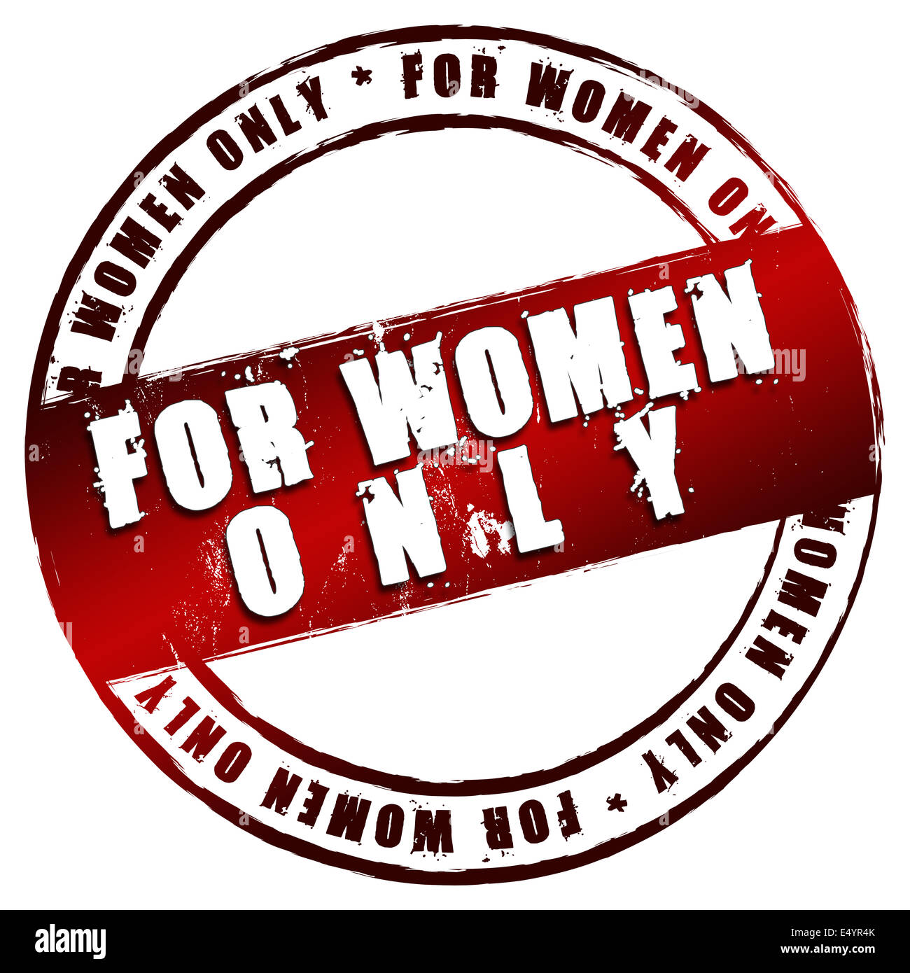 Stamp girls only hi-res stock photography and images - Alamy