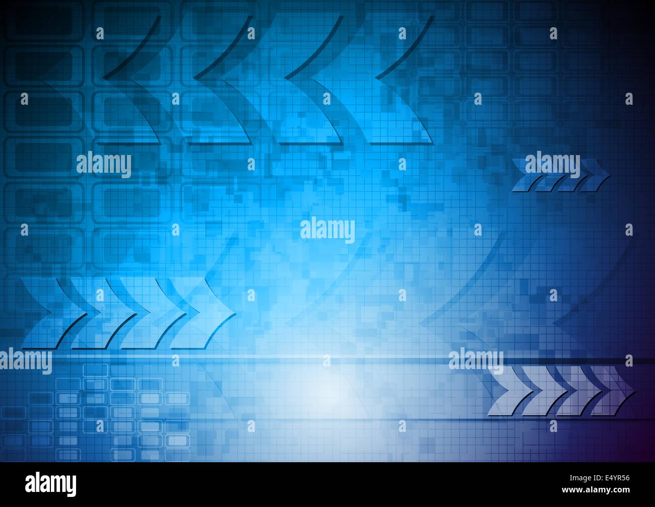 Dark blue hi-tech background with arrows Stock Photo - Alamy