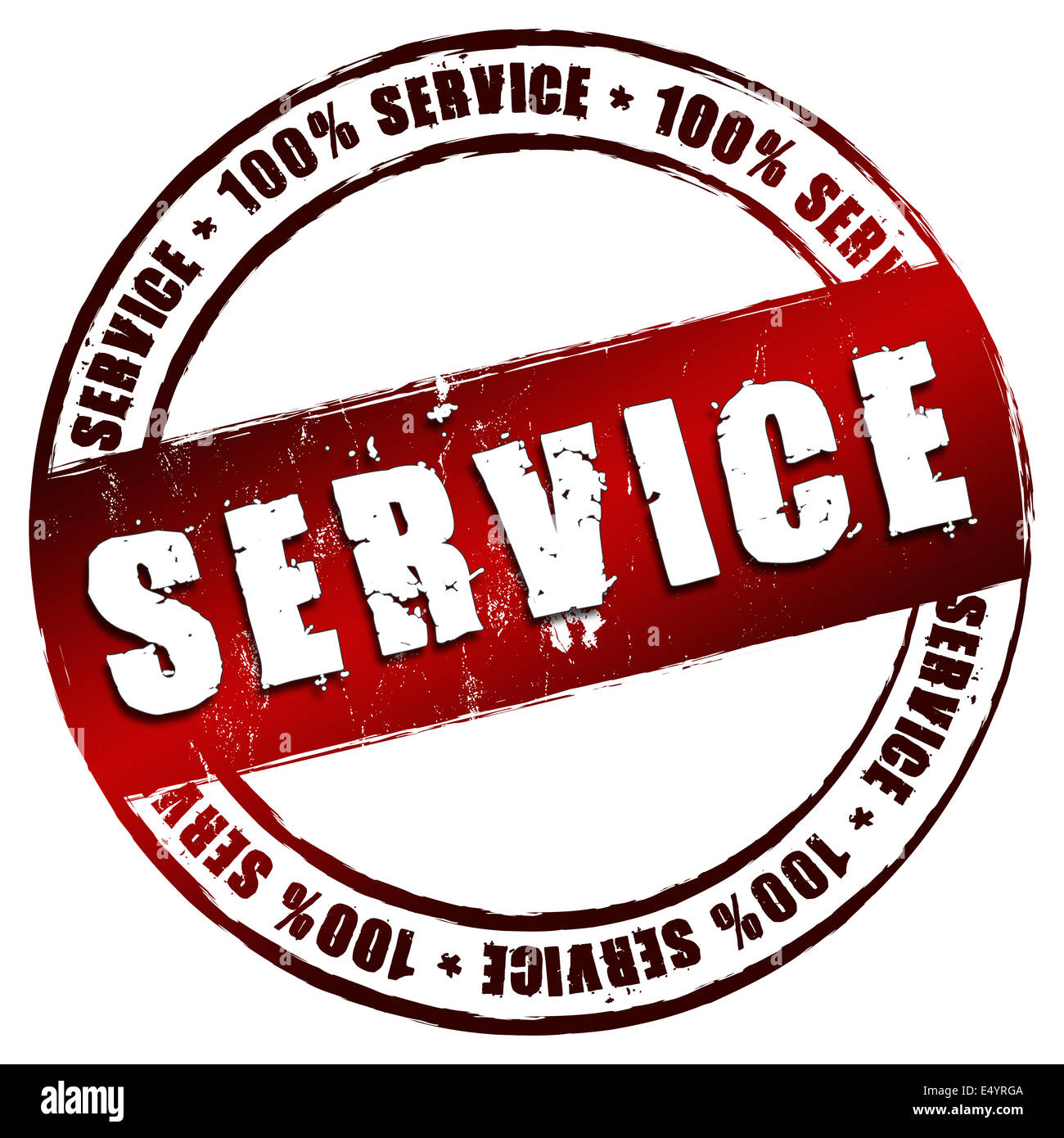 New Stamp - Service Stock Photo - Alamy