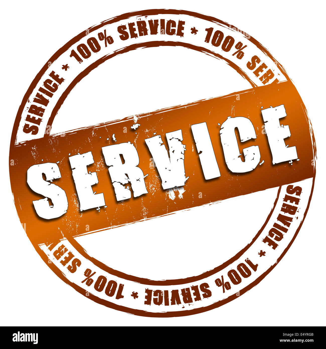 New Stamp - Service Stock Photo - Alamy