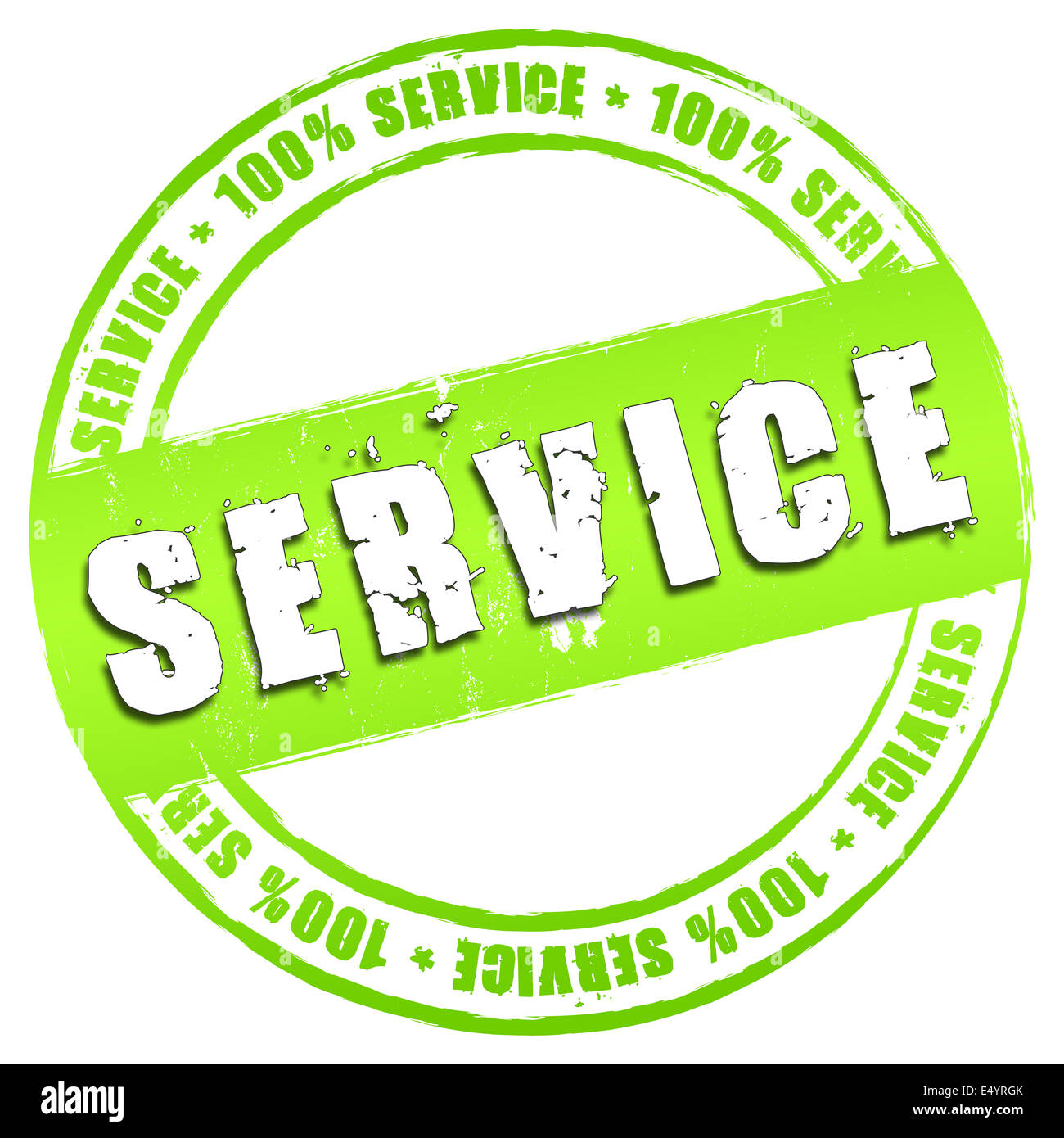 New Stamp - Service Stock Photo - Alamy