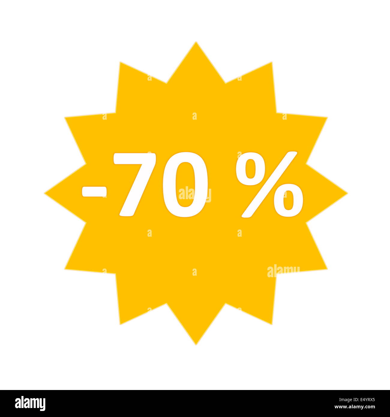 70 percent badge hi-res stock photography and images - Alamy