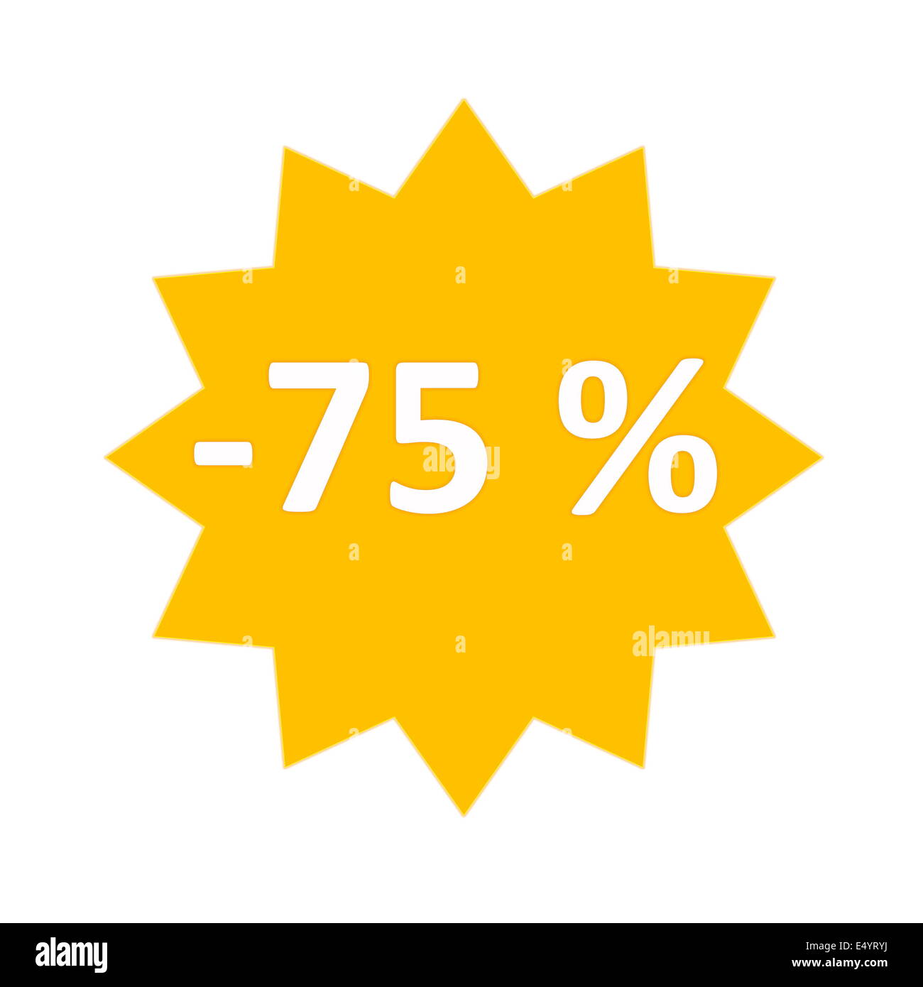 Sale 75 percent hi-res stock photography and images - Alamy