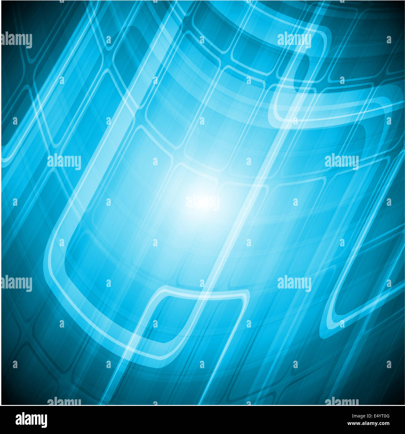 Blue tech background Stock Photo - Alamy