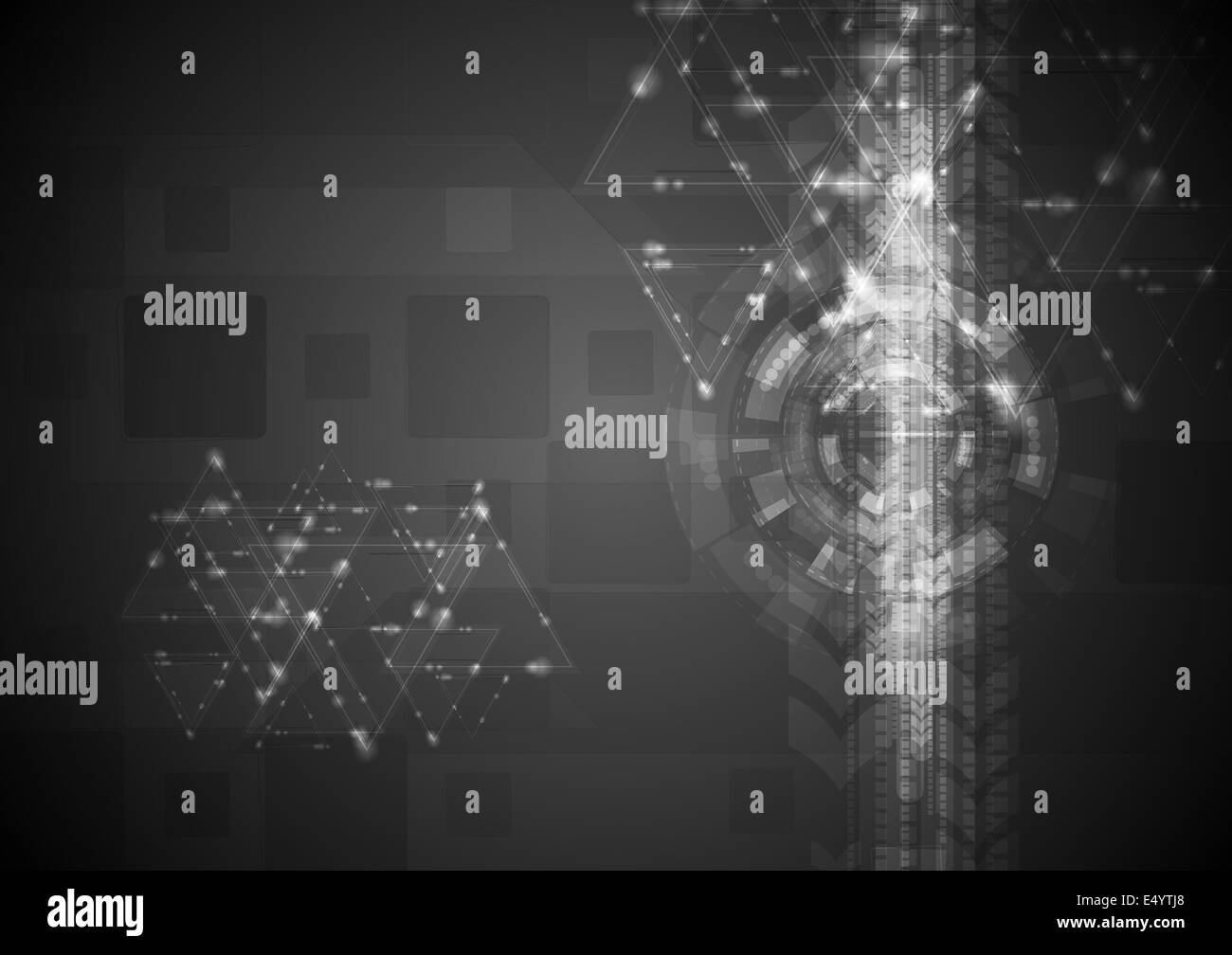 Dark elegant technology design Stock Photo - Alamy