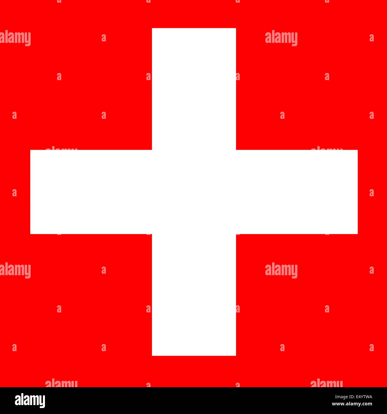 Square swiss flag hi-res stock photography and images - Alamy
